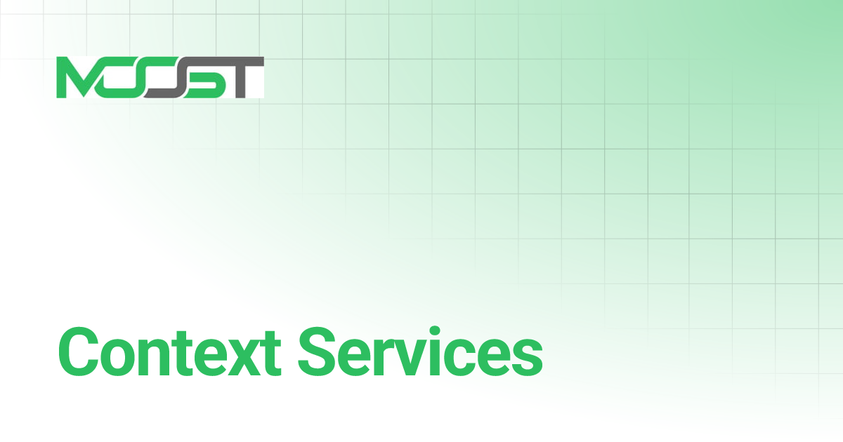 Context Services | Recommender Platform