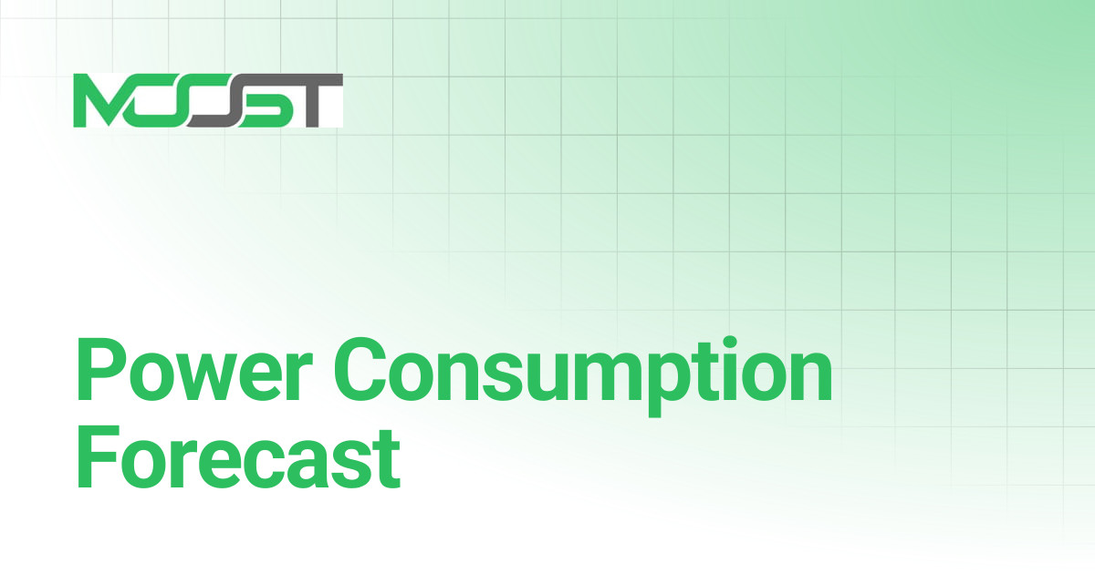 Power Consumption Forecast | Recommender Platform